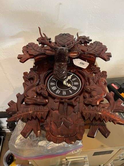 Aeon Elk Cuckoo Clock - Apexx Auctions
