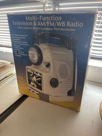 Multi Function TV with AM/FM Radio - Apexx Auctions