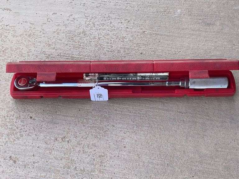 Snap-On Click-Type Torque Wrench - Apexx Auctions