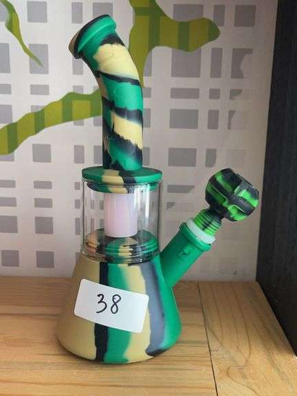 Silicone Camouflage Mini Bong - Apexx Auctions