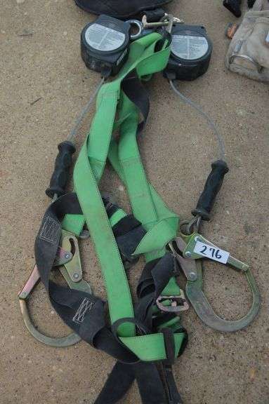 2012 Warner Co. Fall Protection UpGear 2 Point Safety Harness with 2 ...