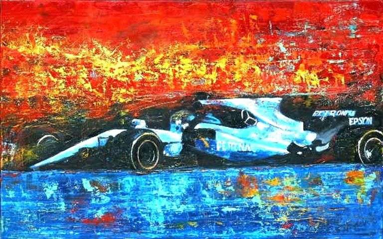 NEW “SILVER ARROW BLAST” OFFICIAL ARTWORK OF THE AUSTIN GRAND PRIX 2018 ...
