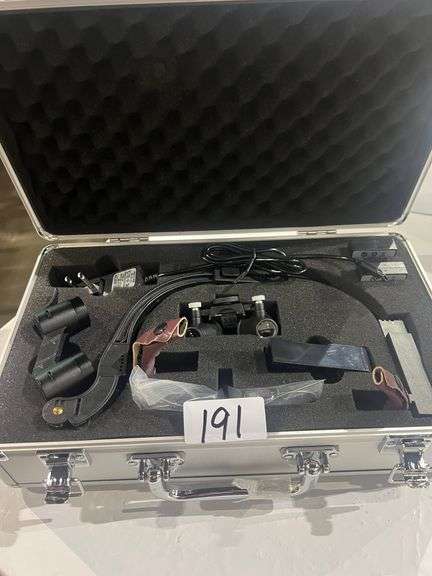 DENTAL MULTIFUNCTION DENTAL LED HEADLIGHT BINOCULAR LOUPES 5W SURGICAL ...