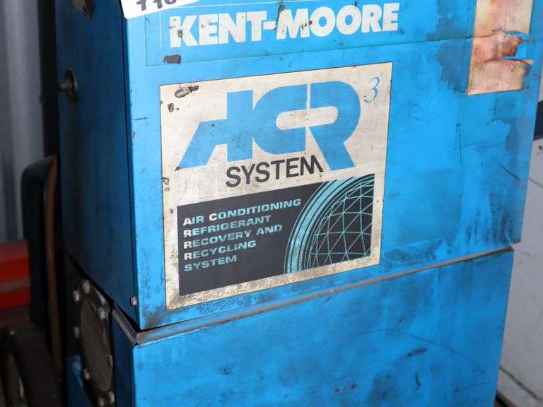KENT MOORE ACR SYSTEM AIR CONDITIONER REFRIGERANT RECOVERY AND RECYCLER ...