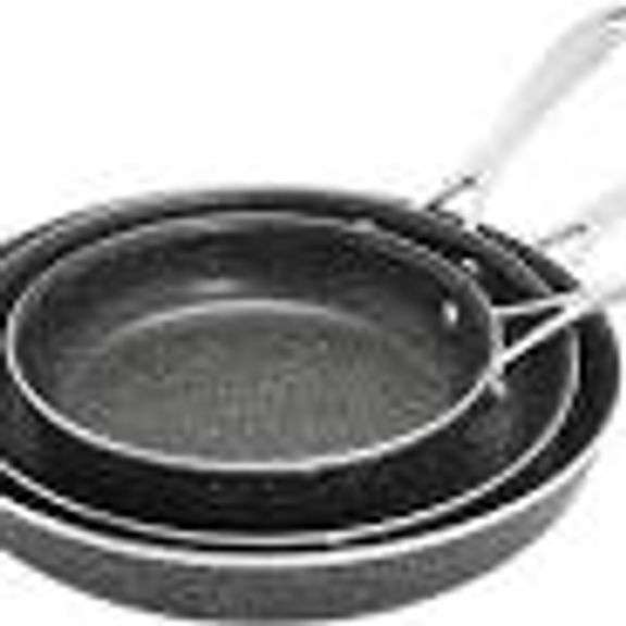 [MSRP: $172.14] J.A. HENCKELS CAPRI NOTTE 3-PC. ALUMINUM NONSTICK ...