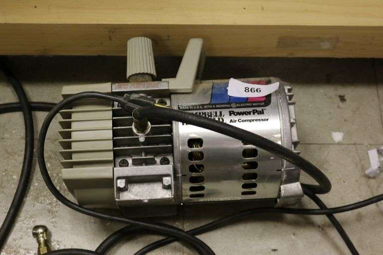 CAMPBELL POWER PAL AIR COMPRESSOR MADE IN THE USA TESTED AND WORKING ...