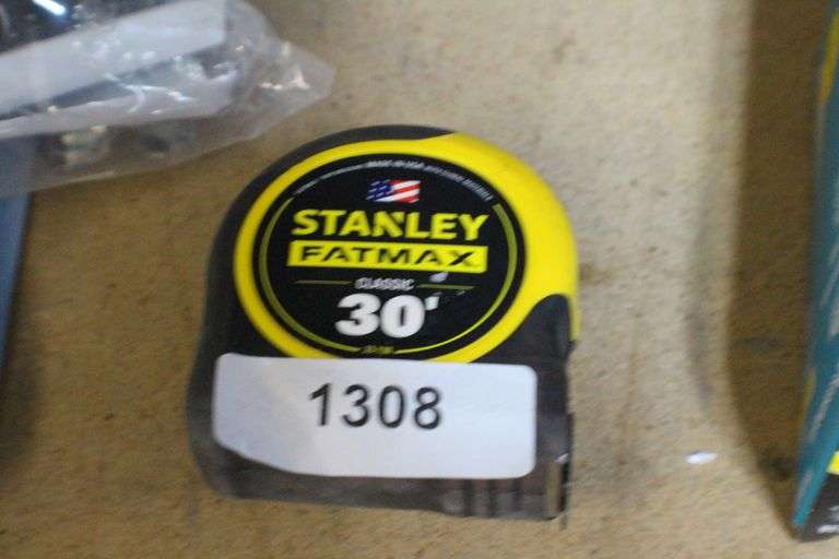 STANLEY 30' FATMAX TAPE MEASURE - Auction HUB Texas