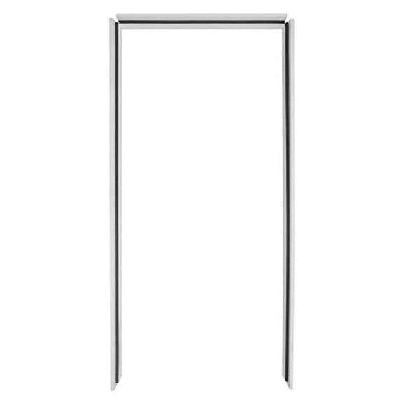 MSRP: $149.00] Pre-Cut Exterior Door Frame Kit 36" x 80" - Ready To ...
