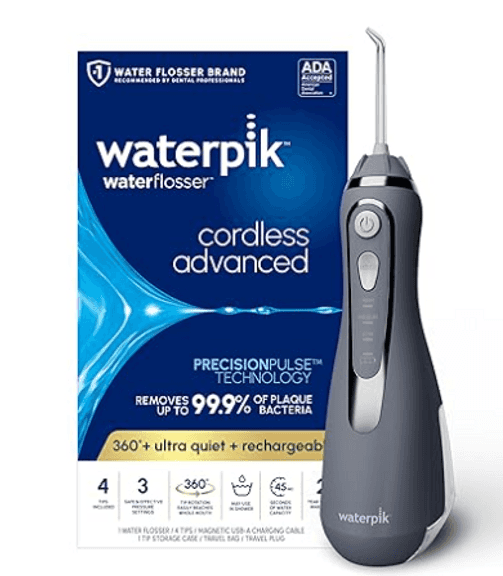 Waterpik Cordless Advanced 2.0 Water Flosser For Teeth, Gums, Braces ...