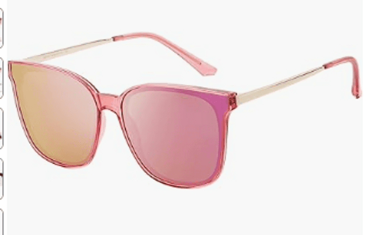 Duco Retro Round Sunglasses For Women Vintage Polarized Woman Shades Lightweight Pc Frame Uv400 ...