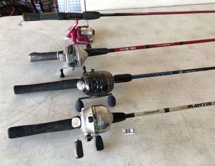 Rods & Reels - Shakespeare Firebird, Shakespeare Mantis, Proton South ...
