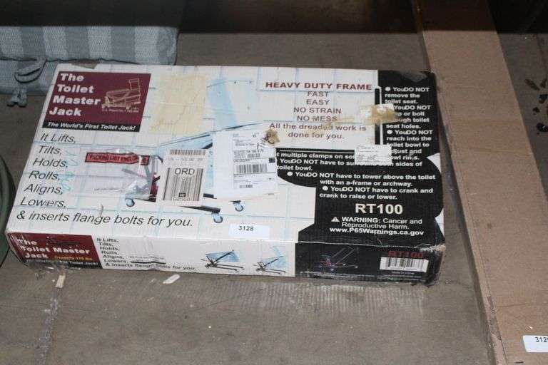 MSRP: $234.91] Toilet Master Jack is a PRO Tool Designed to Easily Lift ...