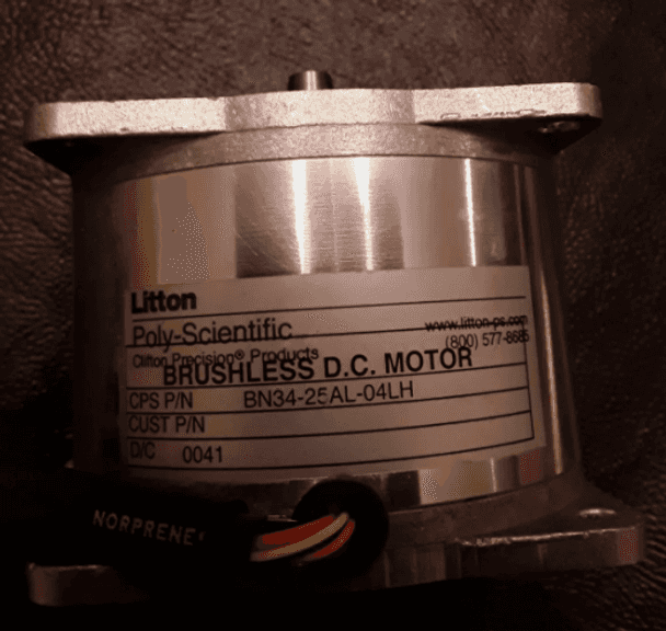 Litton Poly-Scientific Dc Motor Bn34-45Ag-04Ch Grade:B Retail:$300 ...