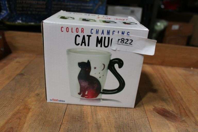 Color Changing Cat Coffee Mug For Cat Lovers - Cat Mom Birthday Gifts ...