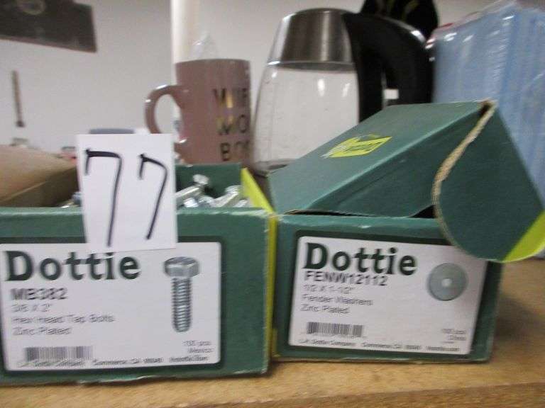 DOTTIE BOLTS AND WASHERS - Auction HUB Texas