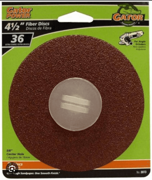 GATOR POWER 7" FIBER DISC 3 PER PACK - Auction HUB Texas