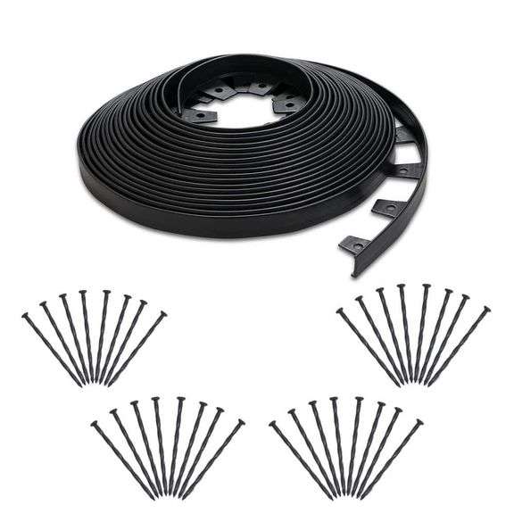 MSRP: $44.99] ProFlex No-Dig 100 ft. Landscape Edging Kit, Edging and ...