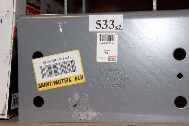 EXT MSRP: $162.32] Simpson Strong-Tie CC Column Cap for 6x Beam, 6x ...