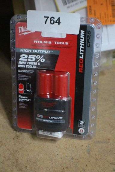 MSRP: $79.00] Milwaukee M12 12V Lithium-Ion CP High Output 2.5 Ah ...