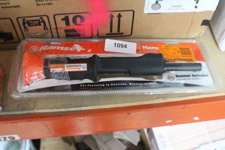 MSRP: $34.98] Ramset HammerShot 0.22 Caliber Single Shot Tool - Auction ...