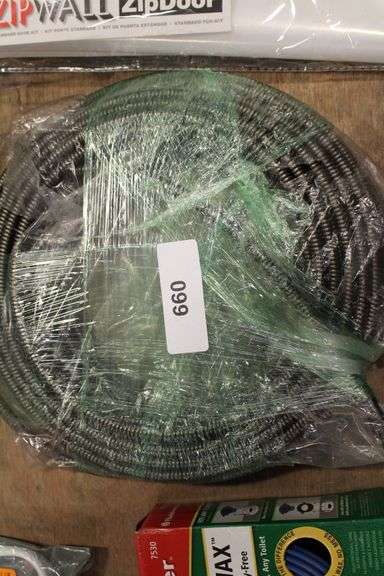 LONG DRAIN SNAKE CABLE - Auction HUB Texas