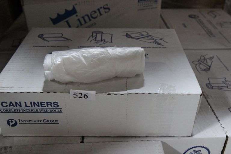 MSRP: $49.99] Inteplast 30 Gal. Clear High-Density Can Liner (25-Rolls ...