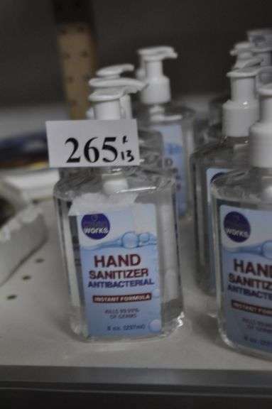 CLEAN WORKS 8OZ. ANTI BACTERIAL HAND SANITIZER - Auction HUB Texas