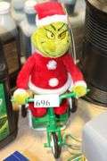 GRINCH DOLL ON BIKE - Auction HUB Texas