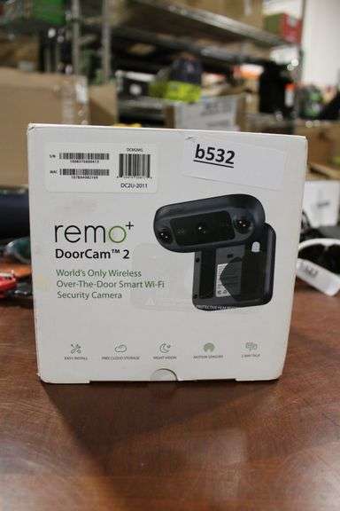 Remo+ Doorcam 2 Wireless Over-The-Door Smart Security Camera With 1080P ...