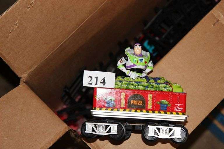 BUZZ LIGHTYEAR TOY TRAIN SET - Auction HUB Texas