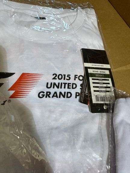 New Formula One Circuit of America T-shirts - Auction HUB Texas