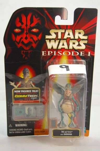 STAR WARS EPISODE 1 WATTO ACTION FIGURE WITH ORIGINAL PACKAGE - Auction ...