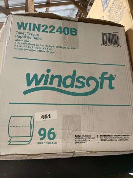 WINDSOFT TOILET PAPER - Auction HUB Texas