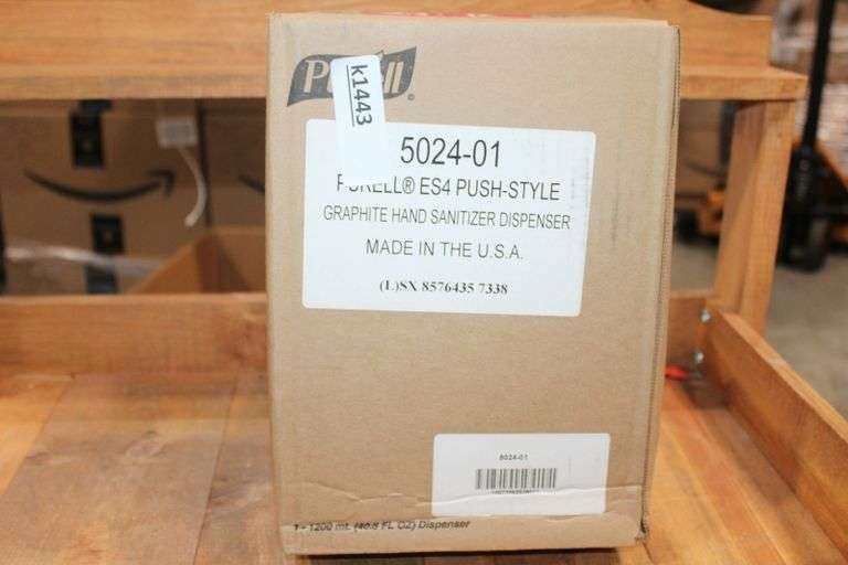 Gojo Industries Purell Es4 Hand Sanitizer Dispenser, Graphite -- Grade ...