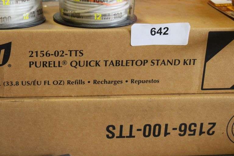 EXT MSRP: $119.90] [SB: $3.6] PURELL Sanitizer Quick Tabletop Stand Kit ...