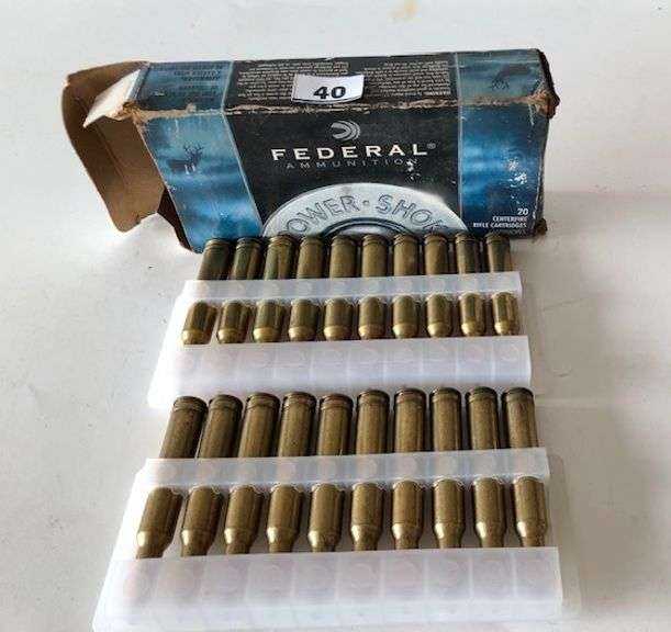Federal Ammunition Power-Shok 20 Centerfire Rifle Bullets - Auction HUB ...