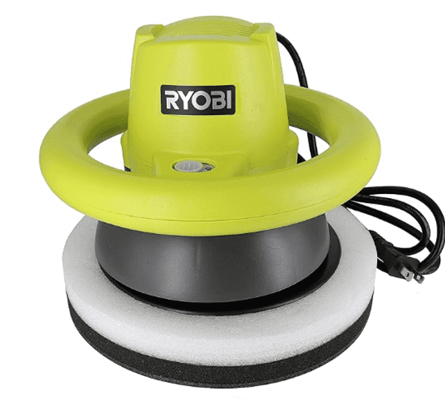 Ryobi 10In. Orbital Buffer Electric Corded Polisher Wheel-Style Power ...