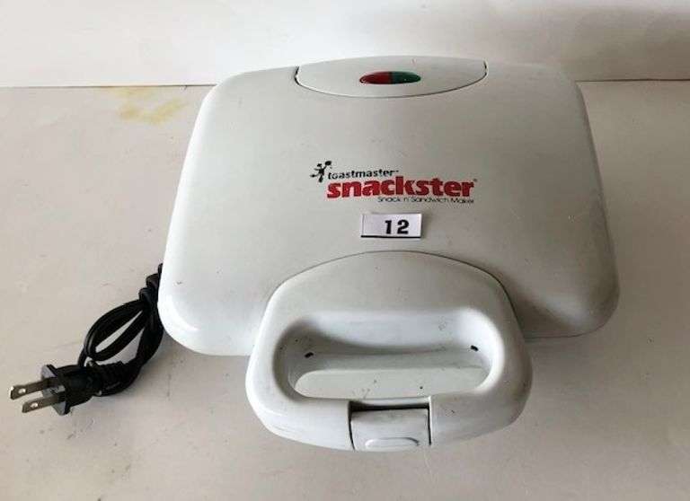 Toastermaster Snackster Grill - Auction HUB Texas