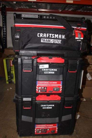 Craftsman Tradestack 22.5-In W X 39.19-In H X 18.13-In D Black Plastic ...