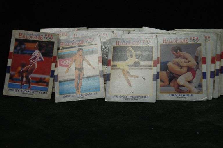 1991 US OLYMPIC TRADING CARDS INCLUDING DAN GABLE, MARY LOU RETTON ...