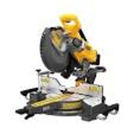 DeWalt dcs781 12" CORDLESS SLIDING COMPOUND MITER SAW 60V BRUSHLESS ...