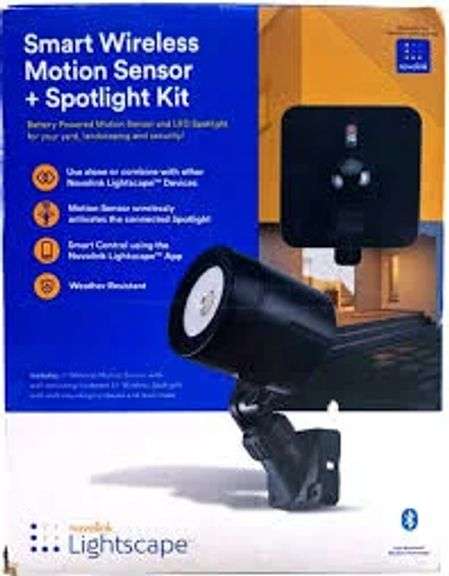 SMART WIRELESS MOTION SENSOR LED SPOTLIGHT KIT $44.97 - Auction HUB Texas