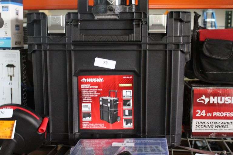 [MSRP: $99.98] Husky Connect Stackable 22 in. Rolling Tool Cart, 22 in ...