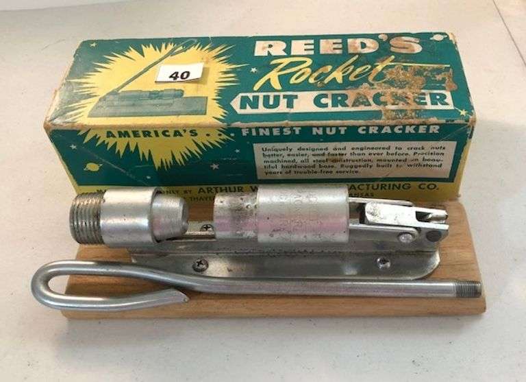 Vintage Reed's Rocket Nut Cracker - Auction HUB Texas