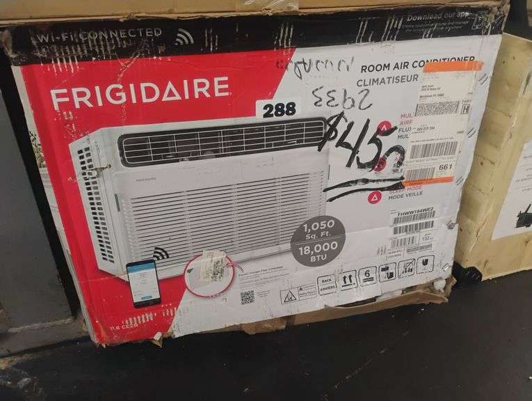 Frigidaire FHWW184WE2 18,000 BTU Wi-Fi Connected Window Air Conditioner ...