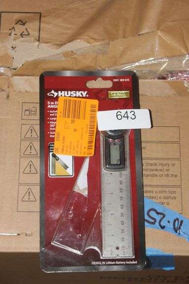 HUSKY 5 IN 1 DIGITAL ANGLE FINDER - Auction HUB Texas