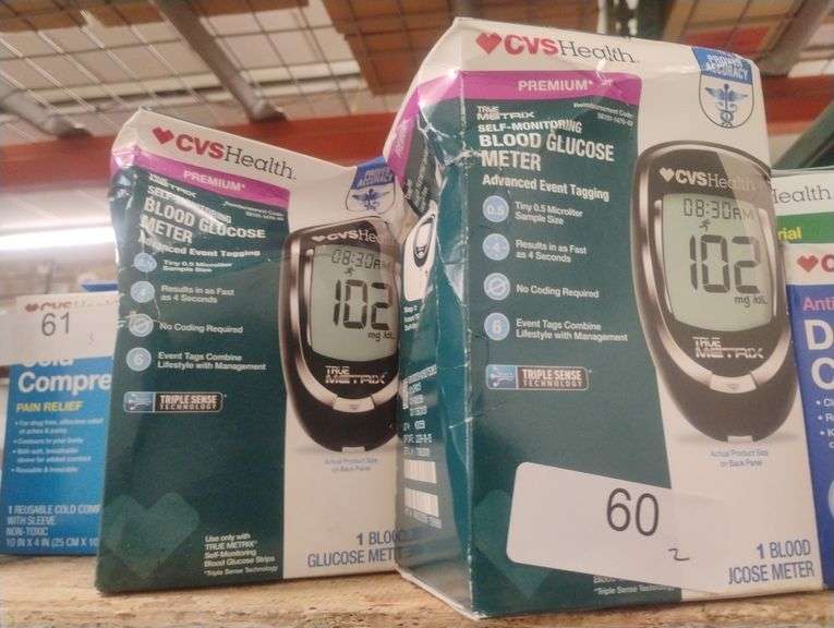 CVS Health True Metrix Self-Monitoring Blood Glucose Meter. A self ...