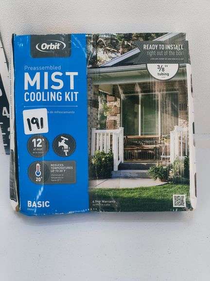 Orbit Basic Preassembled Mist Cooling Kit (Model 20030). A 12-foot ...