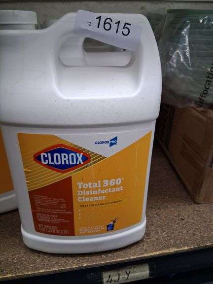 Clorox Pro Total 360 Disinfectant Cleaner, 1 Gallon. A professional ...