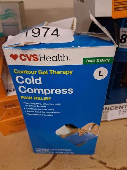 CVS Health Contour Gel Therapy Cold Compress, Back & Body, Large. A ...